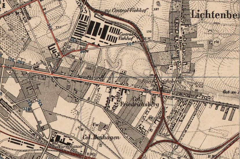 Bauliche Entwicklung der Mainzer Straße – Mainzer Strasse
